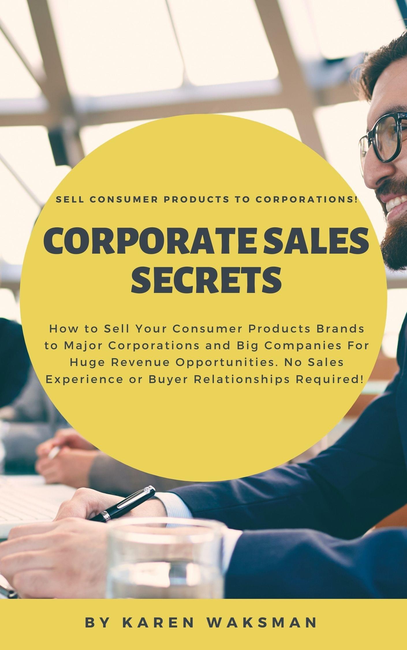 Corporate Sales Secrets Book - Retail MBA